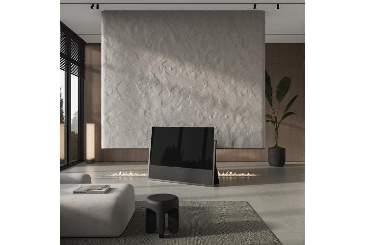 Loewe iconic, el televisor OLED 4K que cuenta con piedra artificial en ...